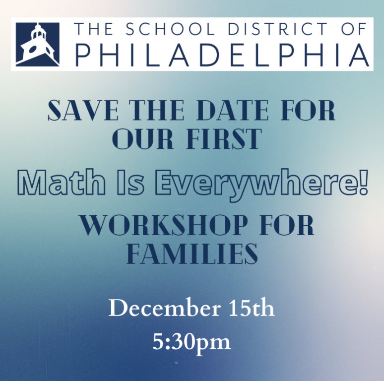 Math is Everywhere: Creating Math Joy at Home – George W. Nebinger School