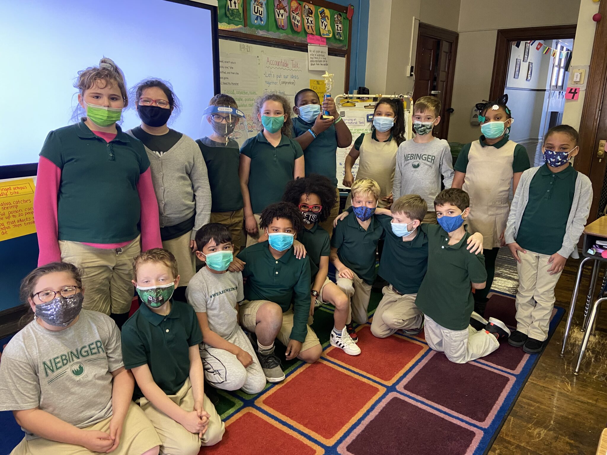 Attendance Winners! - George W. Nebinger School