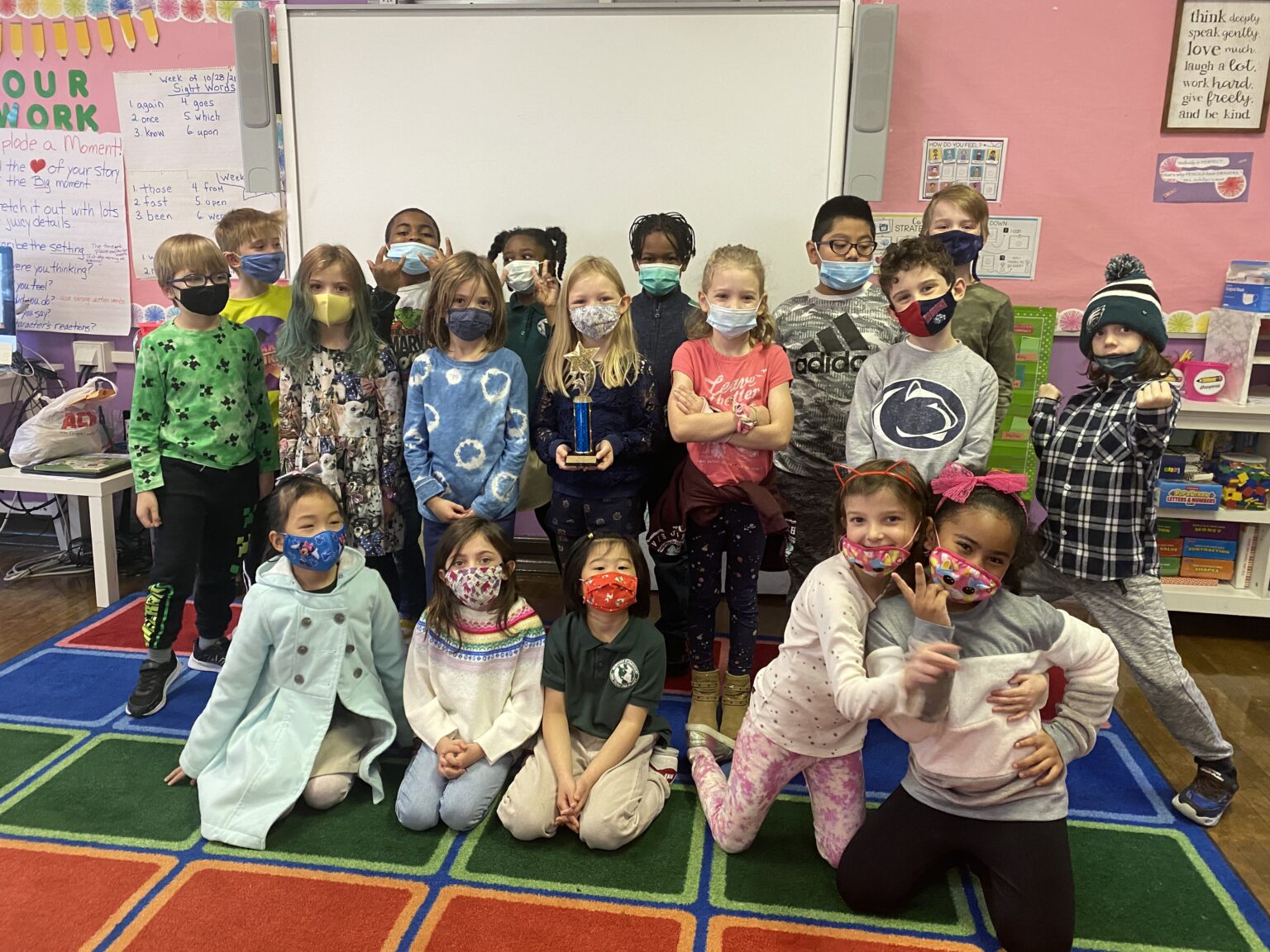 Attendance Winners! - George W. Nebinger School