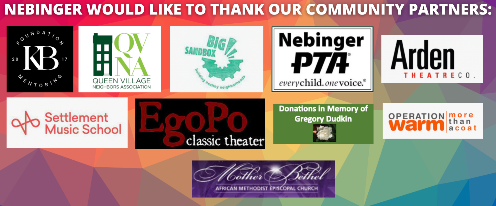 George W. Nebinger School – Home - George W. Nebinger School